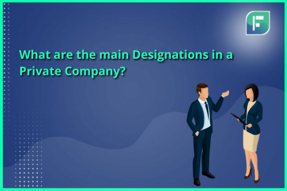 What are the main Designations in a Private Company?
